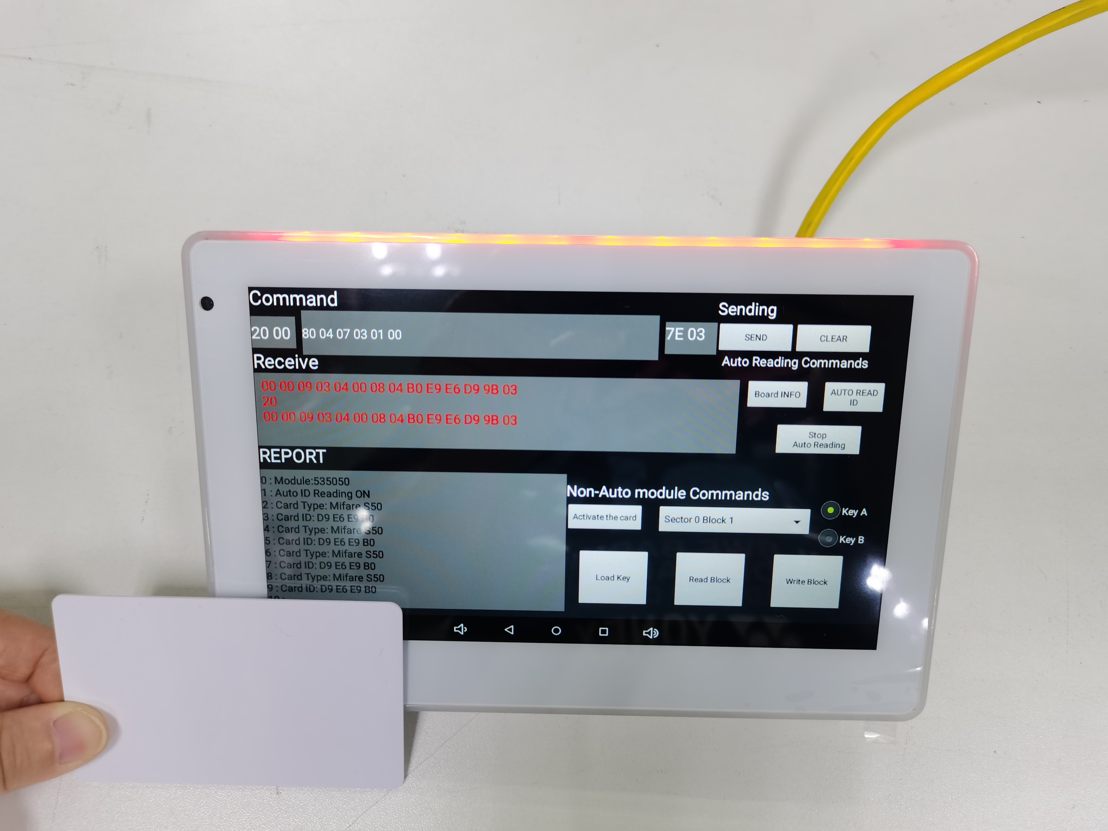 Industrial POE Control Panel 7" Android Based Recess Wall Mount Multi ...