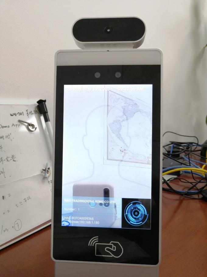 Office Attendance System Face Recognition Panel Android OS 8 Inch IPS ...